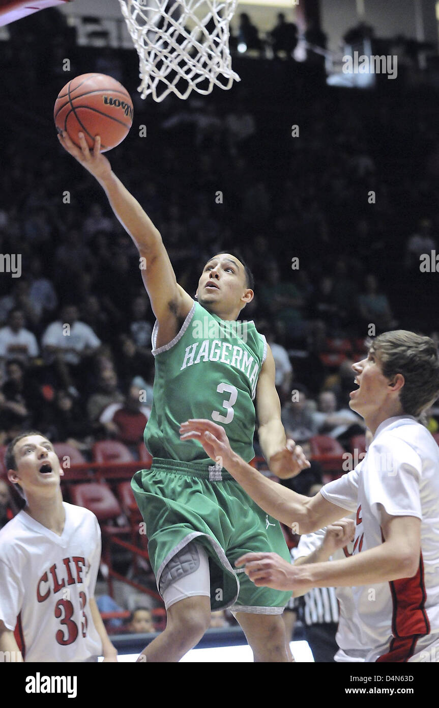 March 16, 2013 - Albuquerque, NM, U.S. - Hagerman's #3 Alejandro Ramos ...