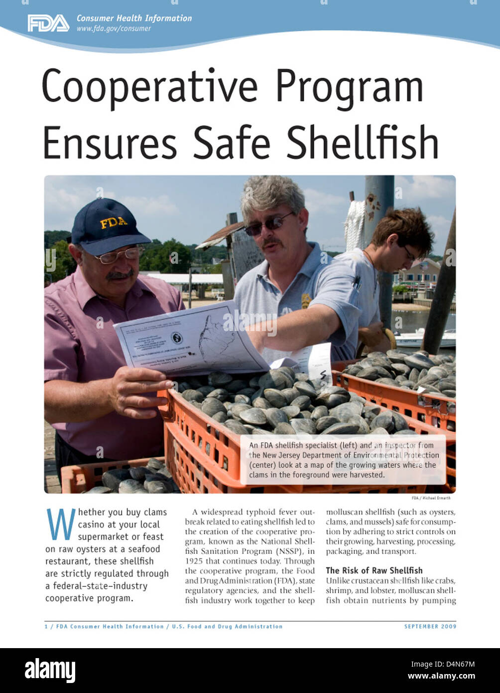 The National Shellfish Sanitation Program (NSSP) works through a ...