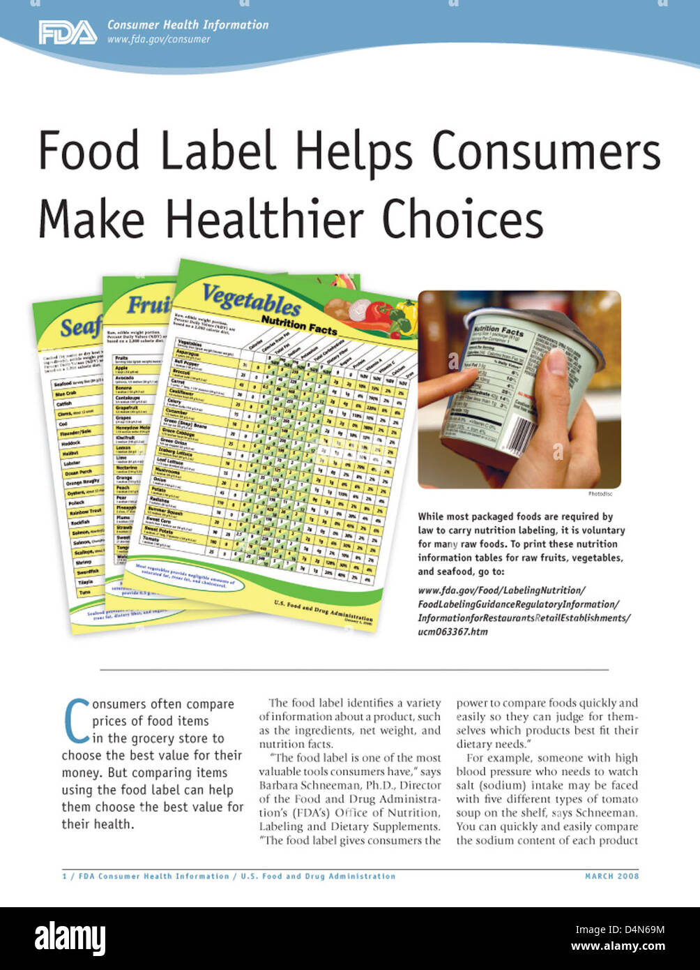 The % Daily Value (%DV) on food labels helps consumers make informed ...
