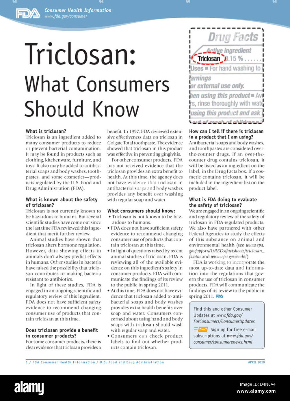 Triclosan soap hi-res stock photography and images - Alamy