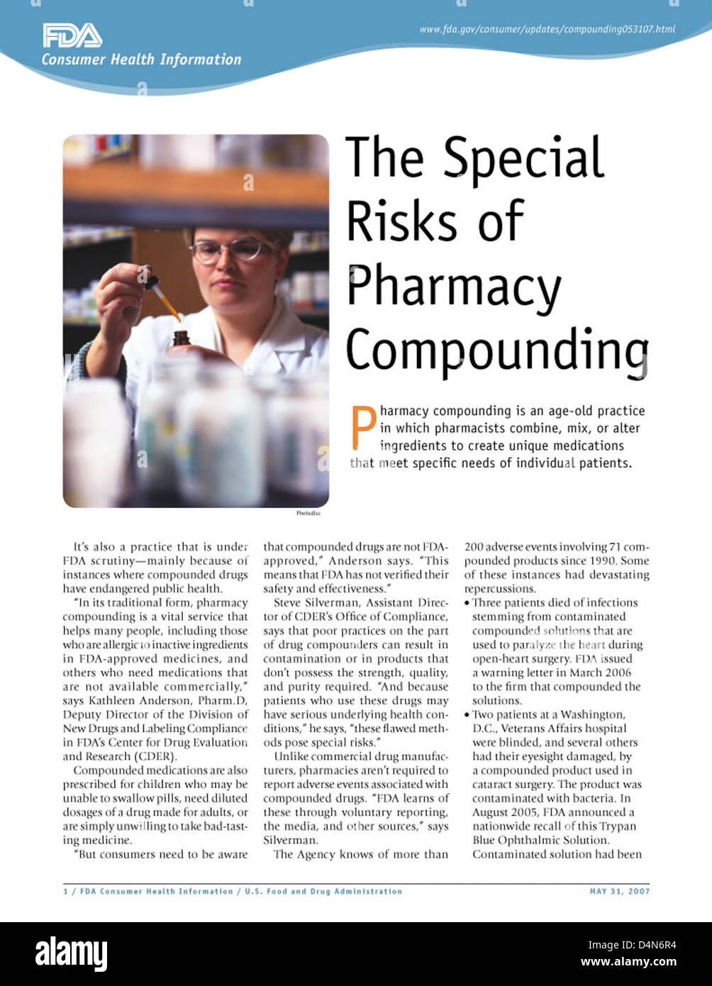 Drug compounding hi-res stock photography and images - Alamy