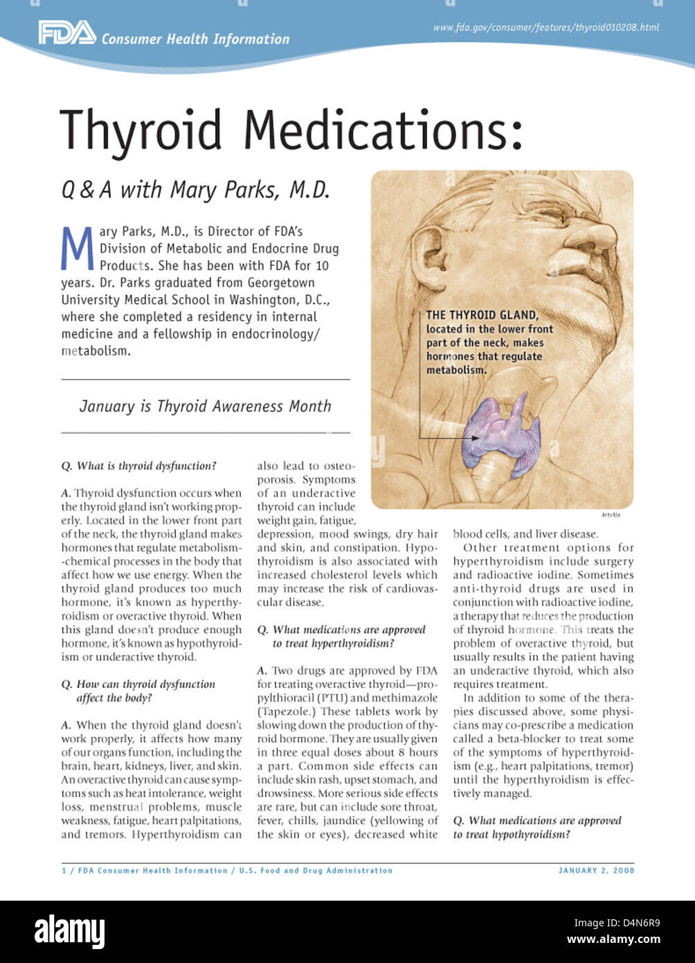 Overactive thyroid hi-res stock photography and images - Alamy