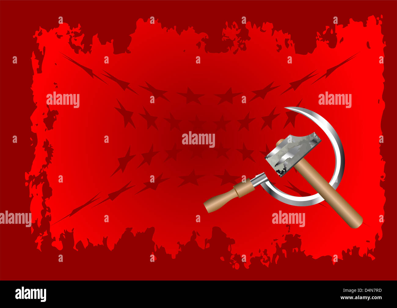 Hammer and sickle hi-res stock photography and images - Alamy