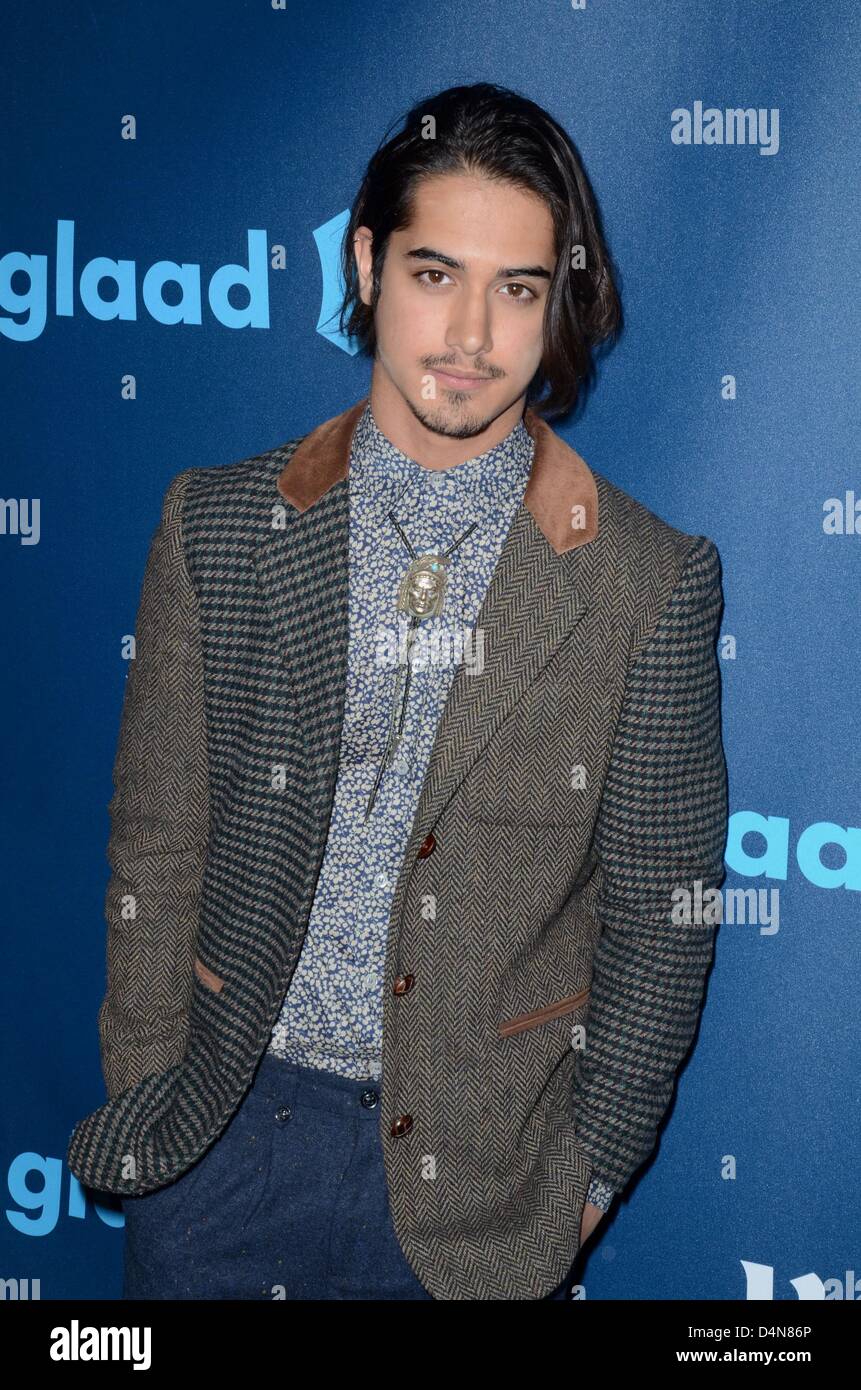 Avan Jogia Arrives At The 24th Annual Glaad Media Awards