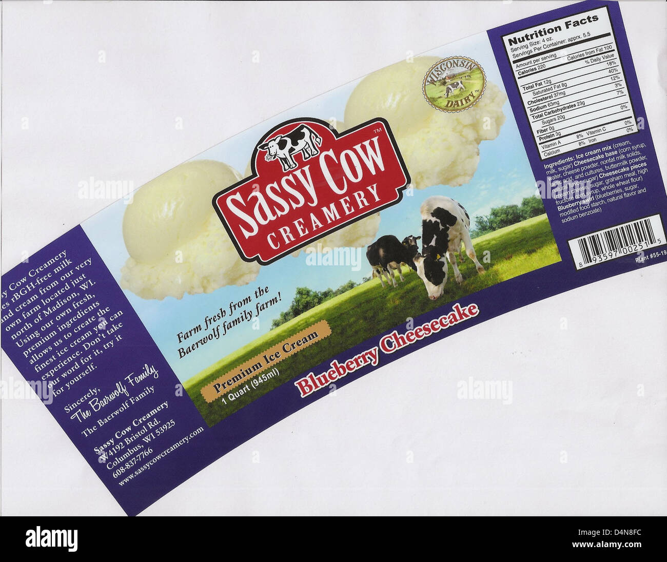 Sassy Cow Creamery has recalled certain ice cream products due to ...