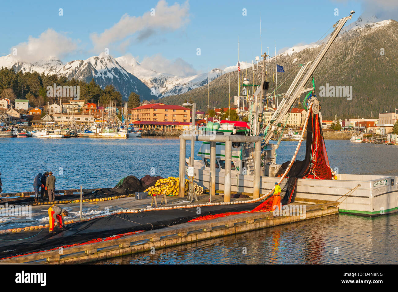 Fishing seiner seine boat hi-res stock photography and images - Alamy