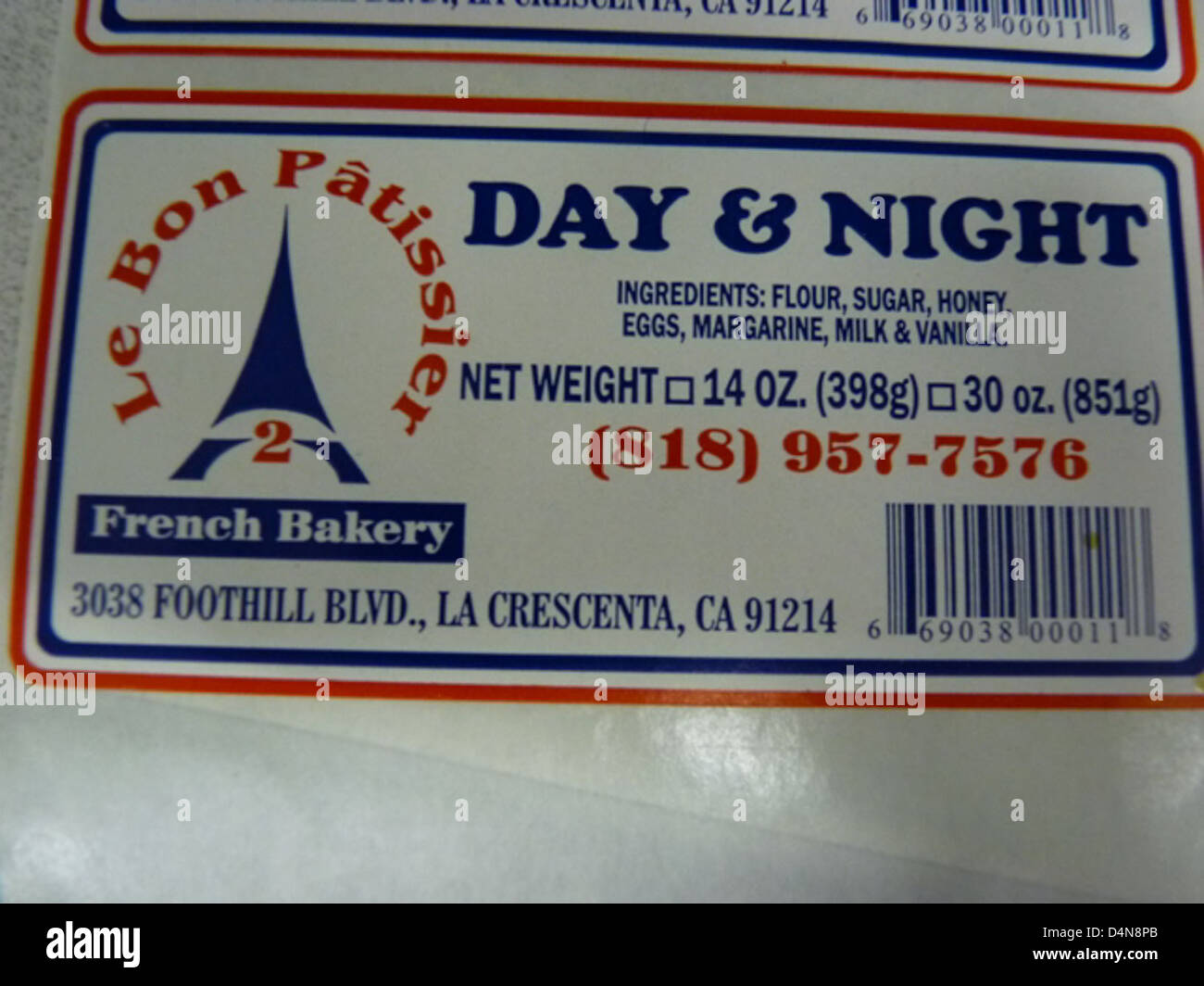 RECALLED - Pastry Products Stock Photo - Alamy