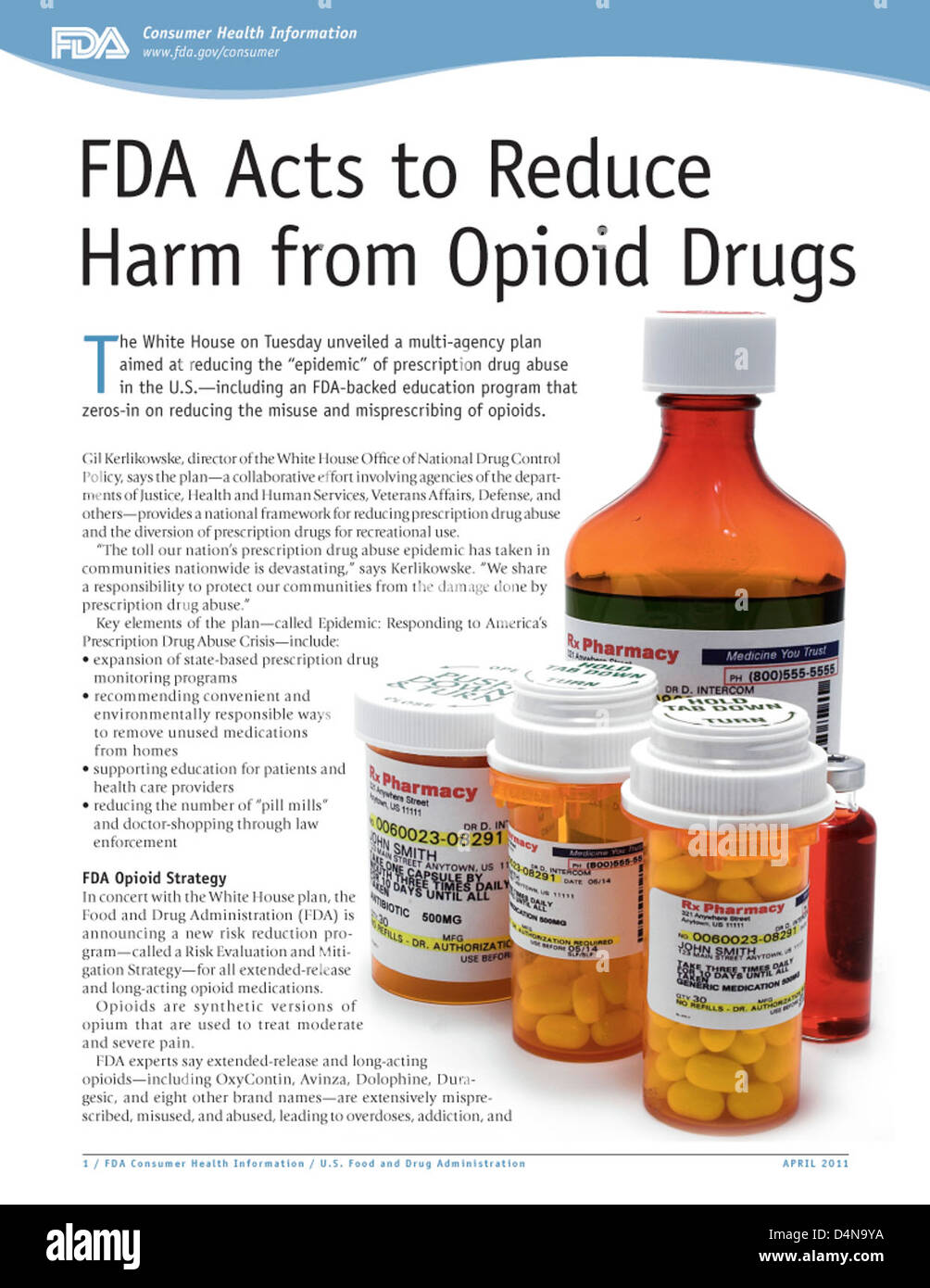 The FDA has taken steps to address the opioid crisis in the U.S ...