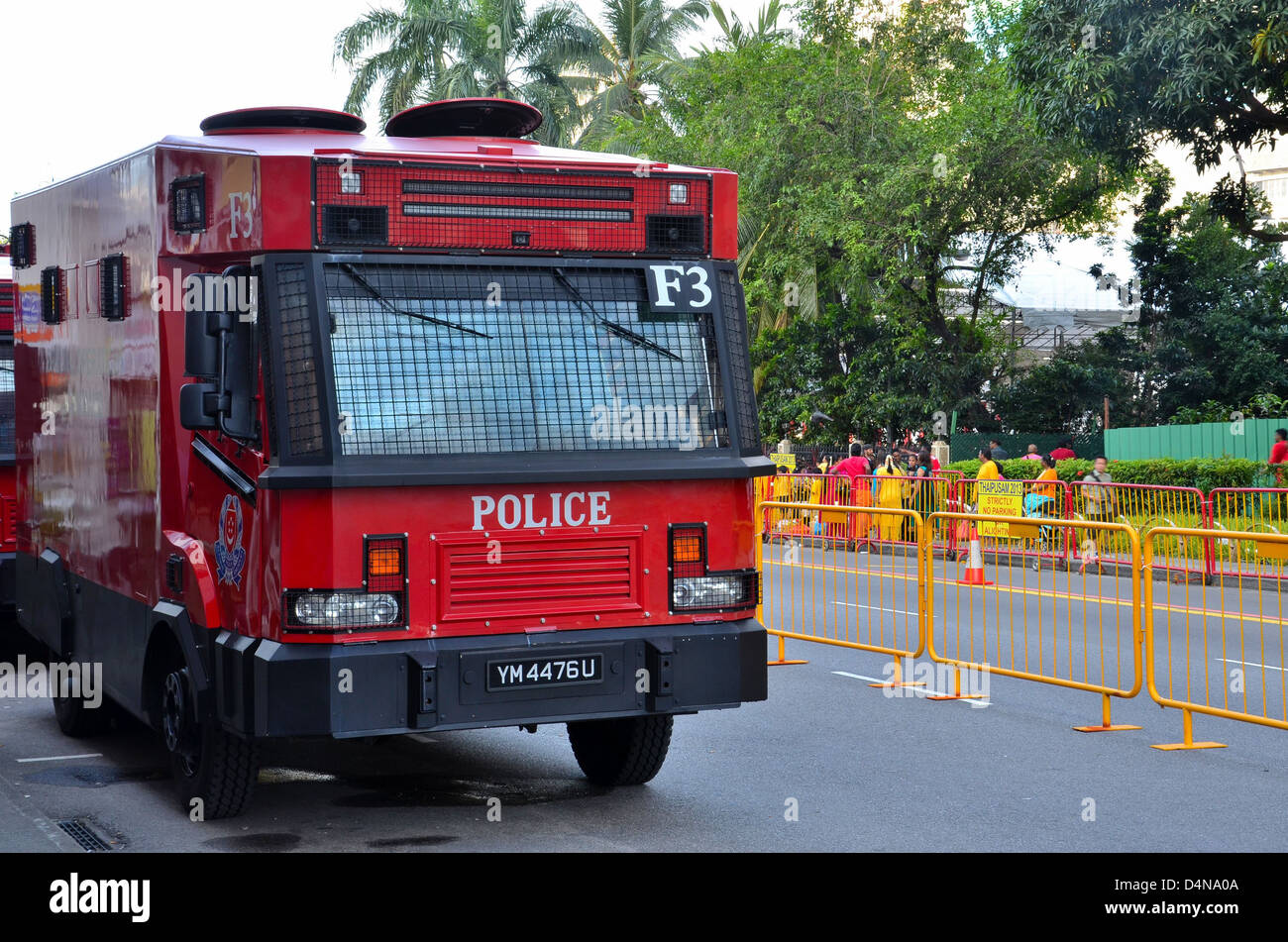 Special Operations Command police control vehicle - Singapore Stock ...