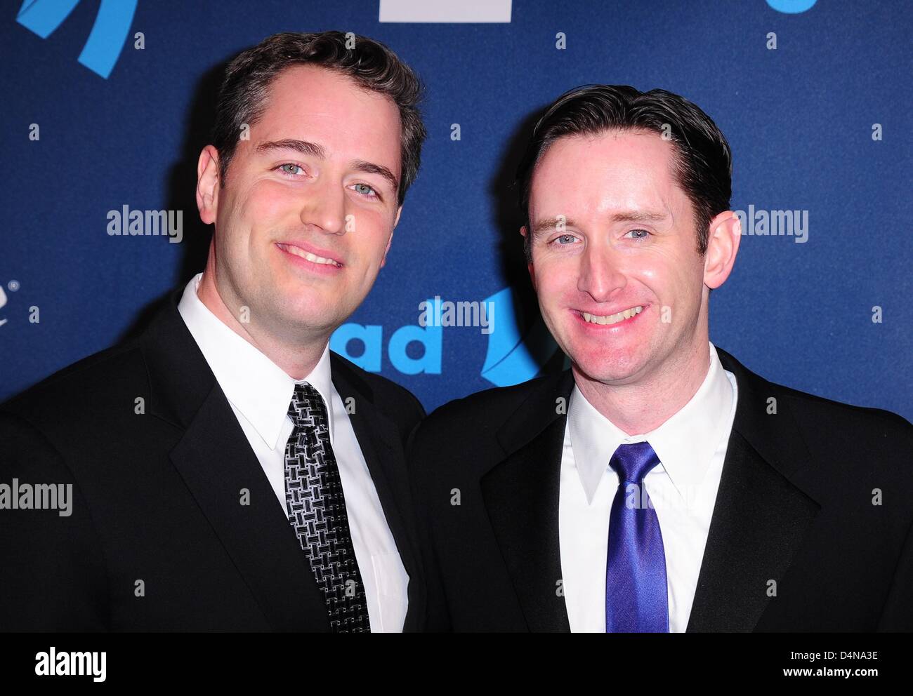 Guest, Patrick Sammon at arrivals for 24th Annual GLAAD Media Awards NY ...