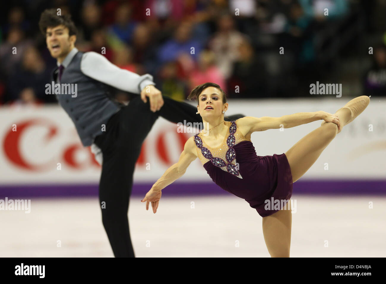 Meagan Duhamel & Eric Radford (CAN), March 15, 2013 - Figure Skating ...