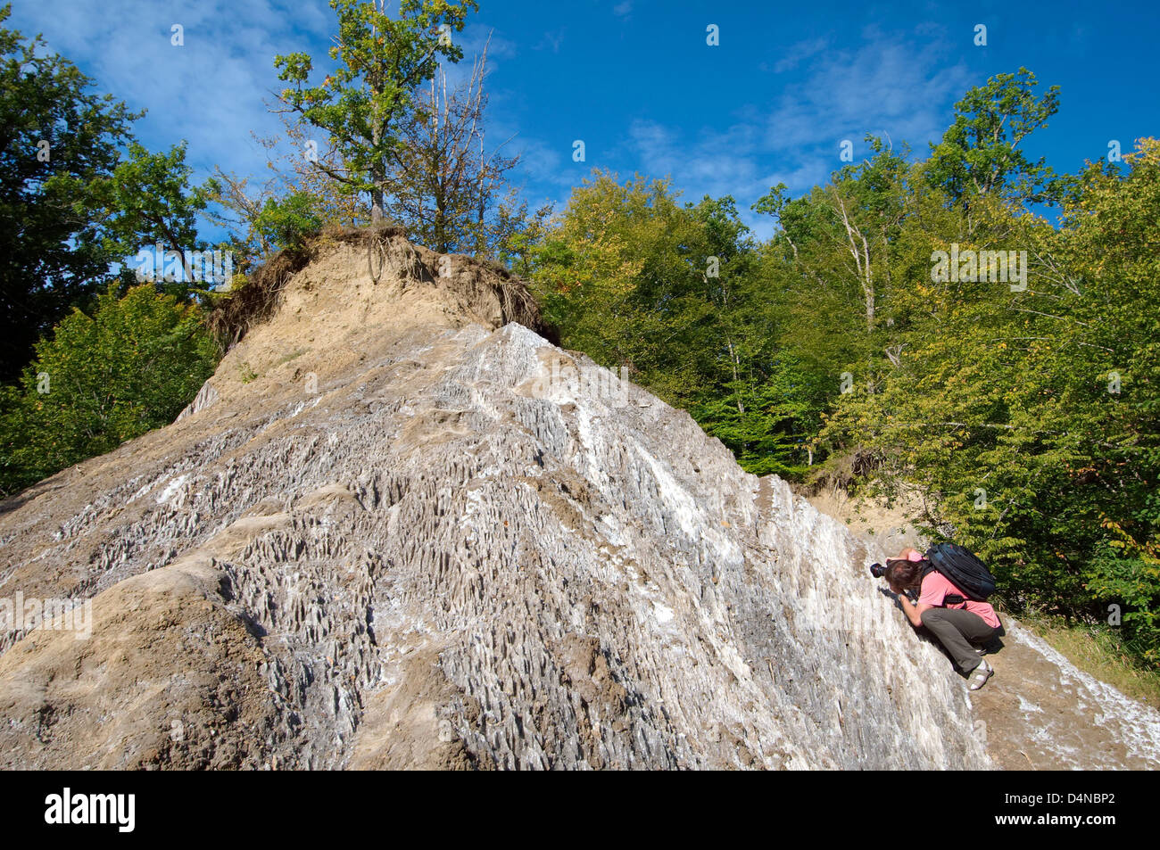 salt mountain, Sovata, Romania, Europe Stock Photo - Alamy