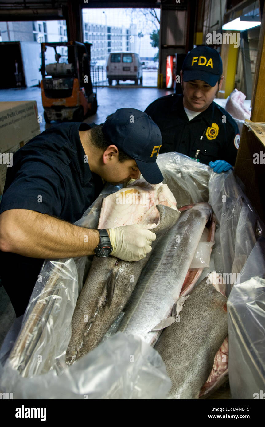 The FDA has conducted an inspection of seafood imports, identifying ...