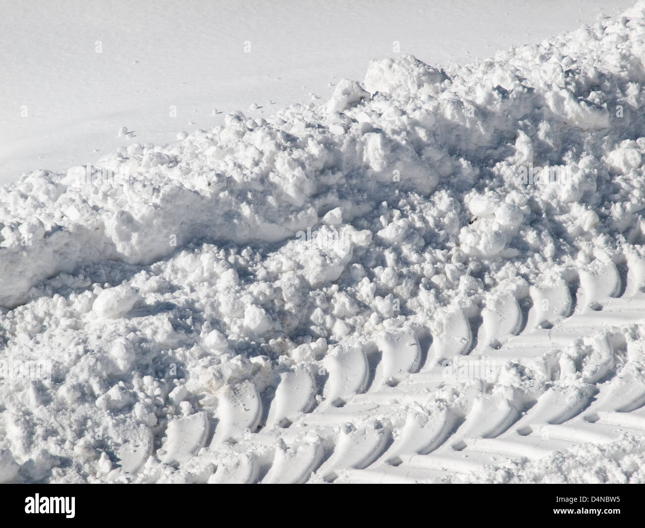 Car trail in the snow hi-res stock photography and images - Alamy