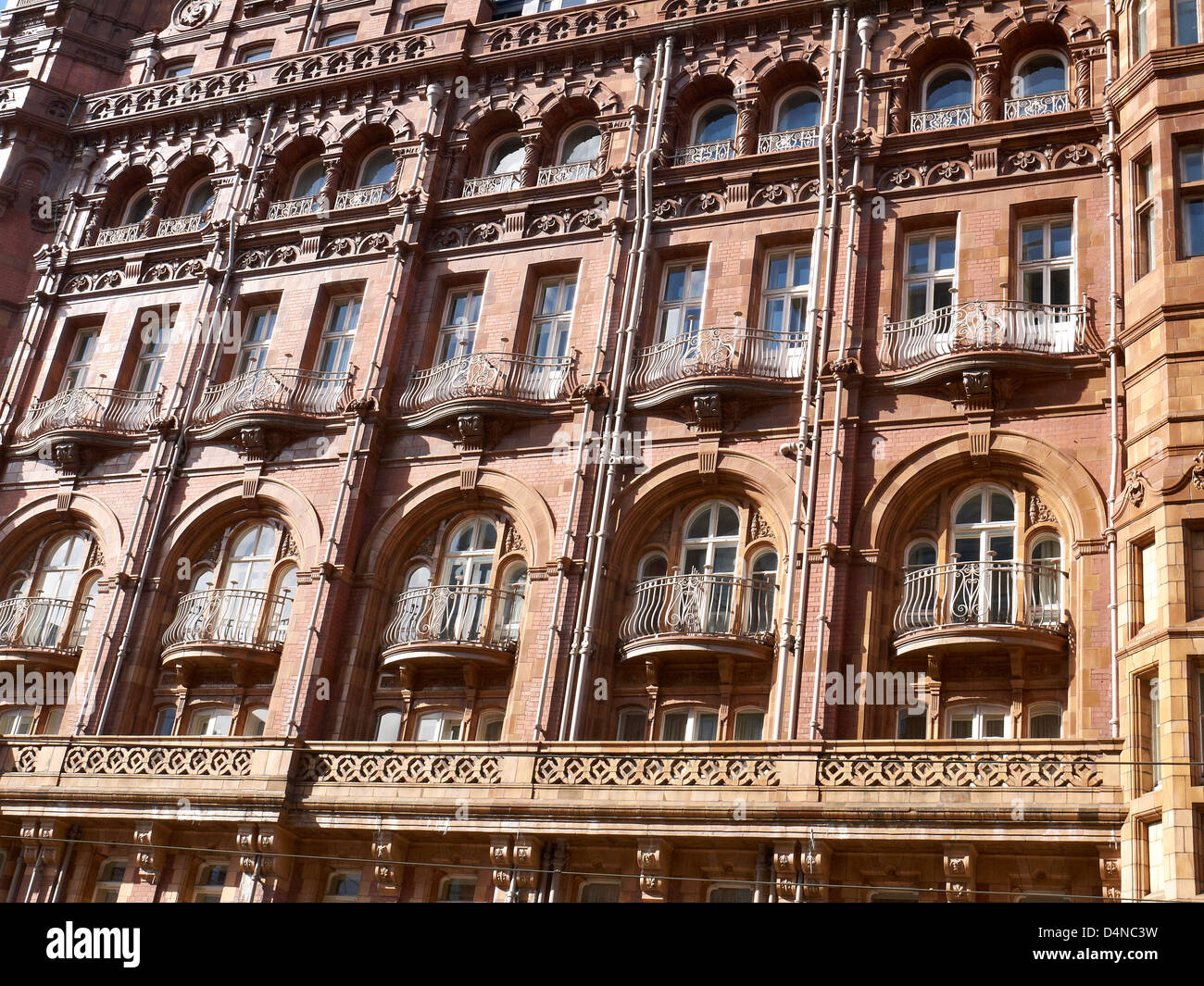 Midland hotel architecture exterior manchester hi-res stock photography ...