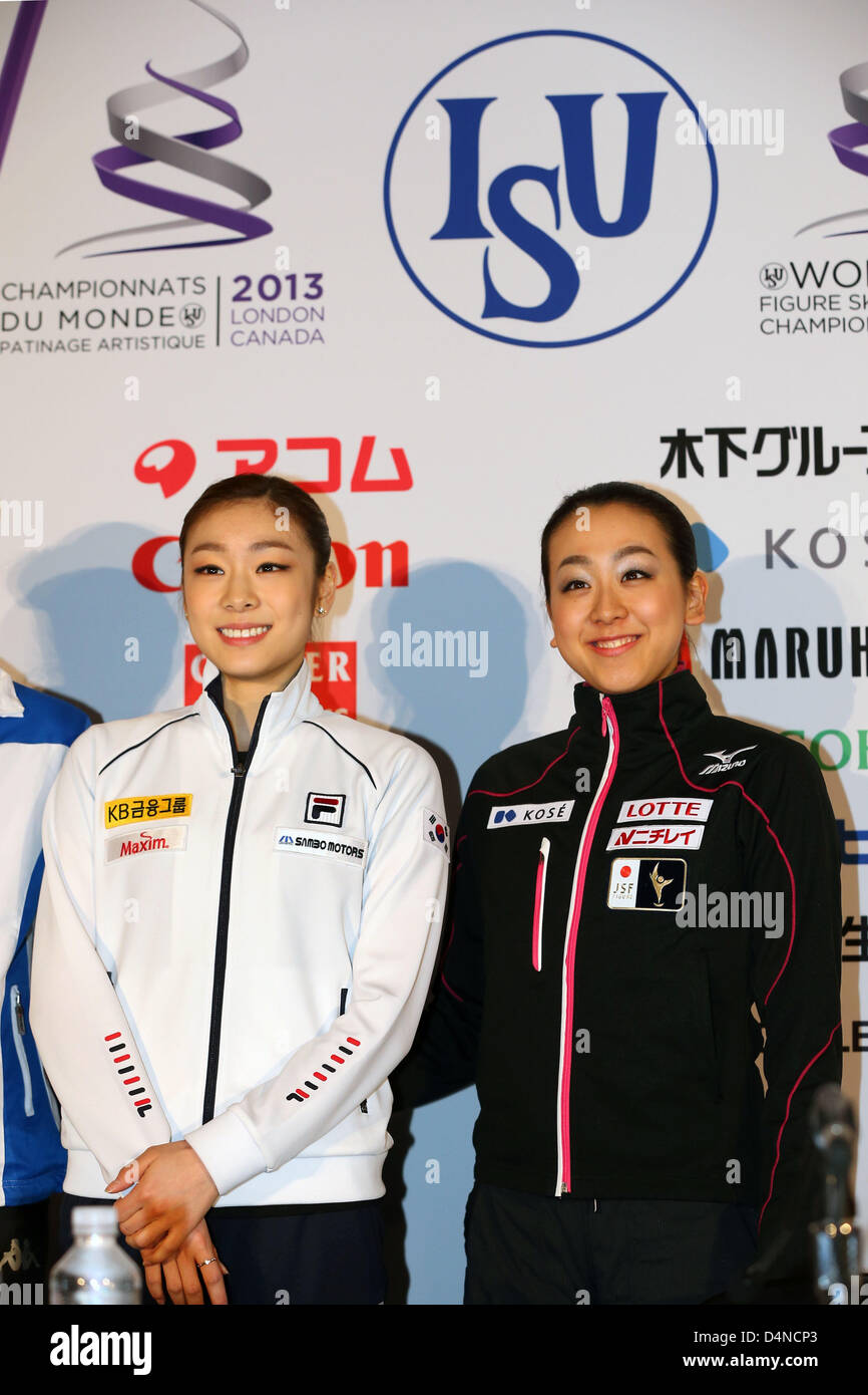 Kim yu na kor mao asada hi-res stock photography and images - Alamy