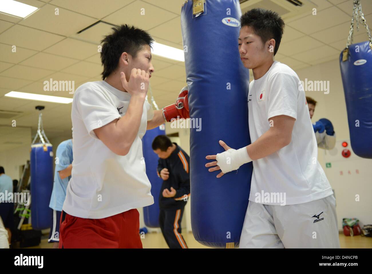 (L-R) Naoya Inoue (JPN), Takuma Inoue, FEBRUARY 14, 2013 - Boxing ...