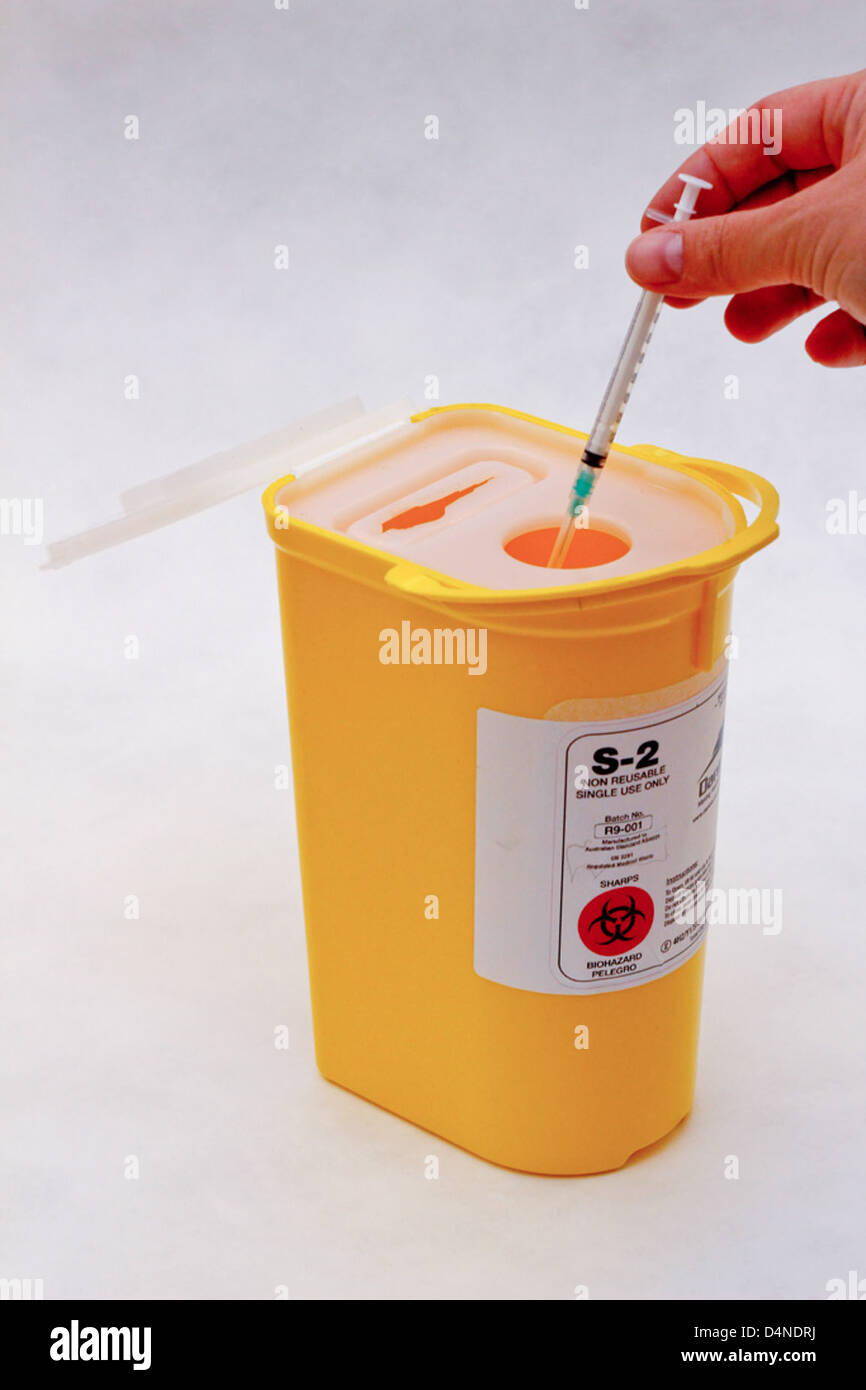 Improperly discarded sharps can result in serious health and ...