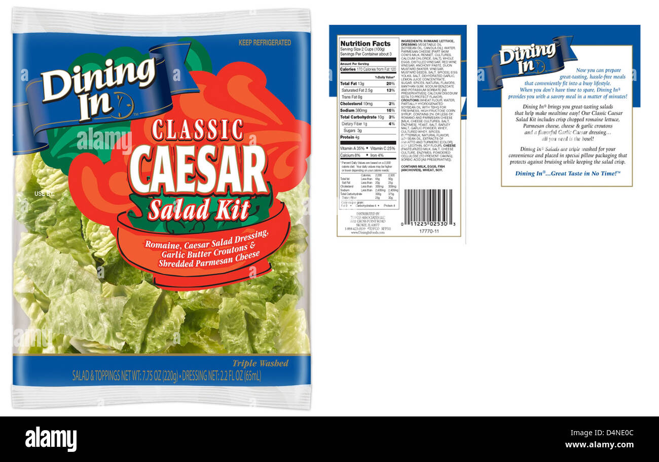 Bagged salad hi-res stock photography and images - Alamy