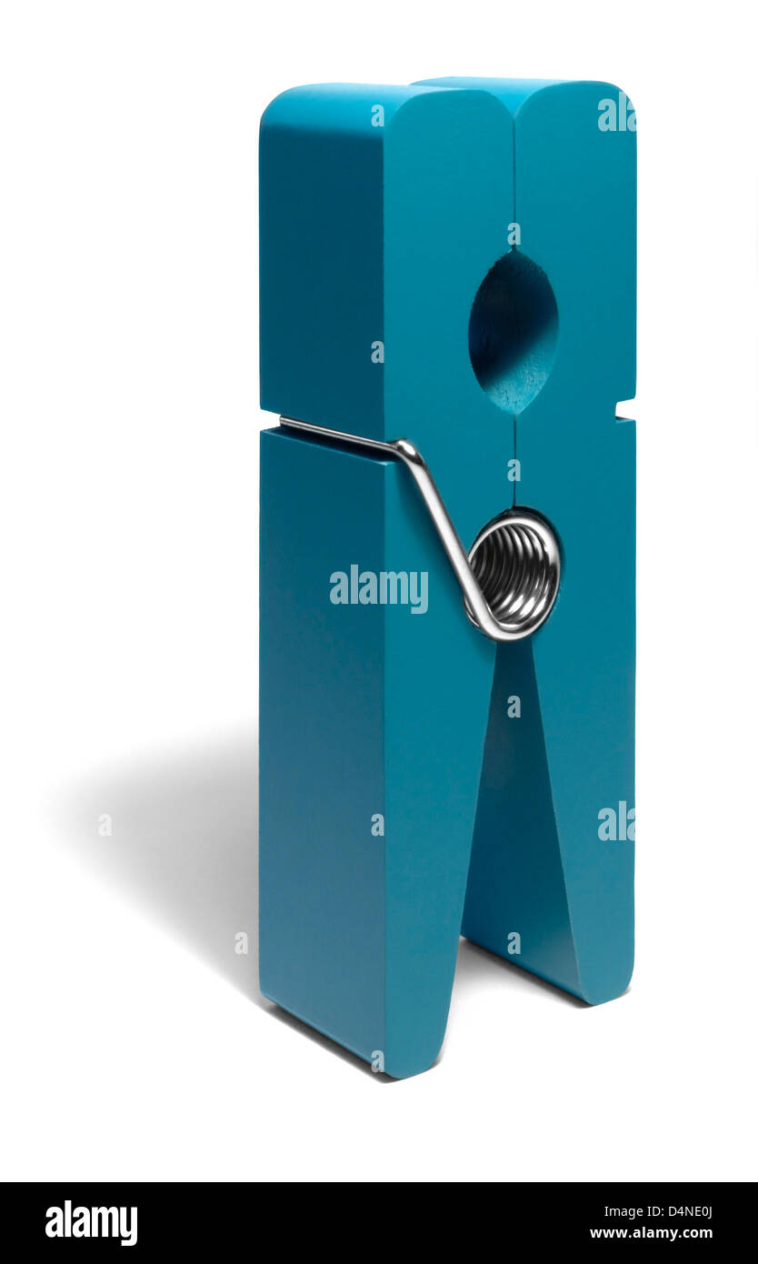 Large wooden clothes peg hi-res stock photography and images - Alamy