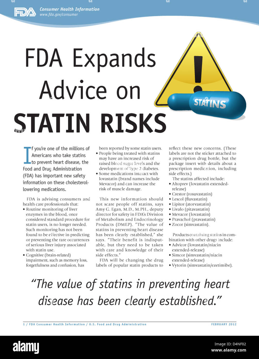 Mevacor hi-res stock photography and images - Alamy