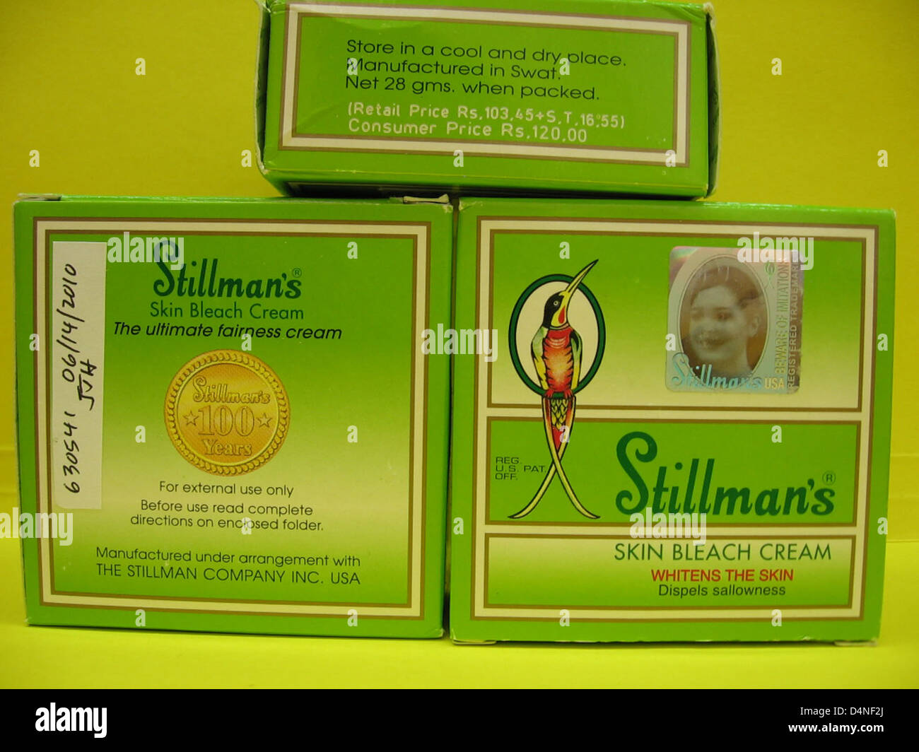 Skin bleaching products hi-res stock photography and images - Alamy