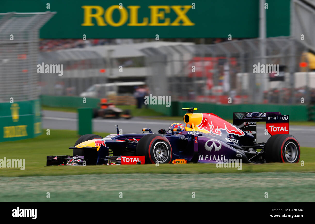 Mark webber formula 1 albert park hi-res stock photography and images ...