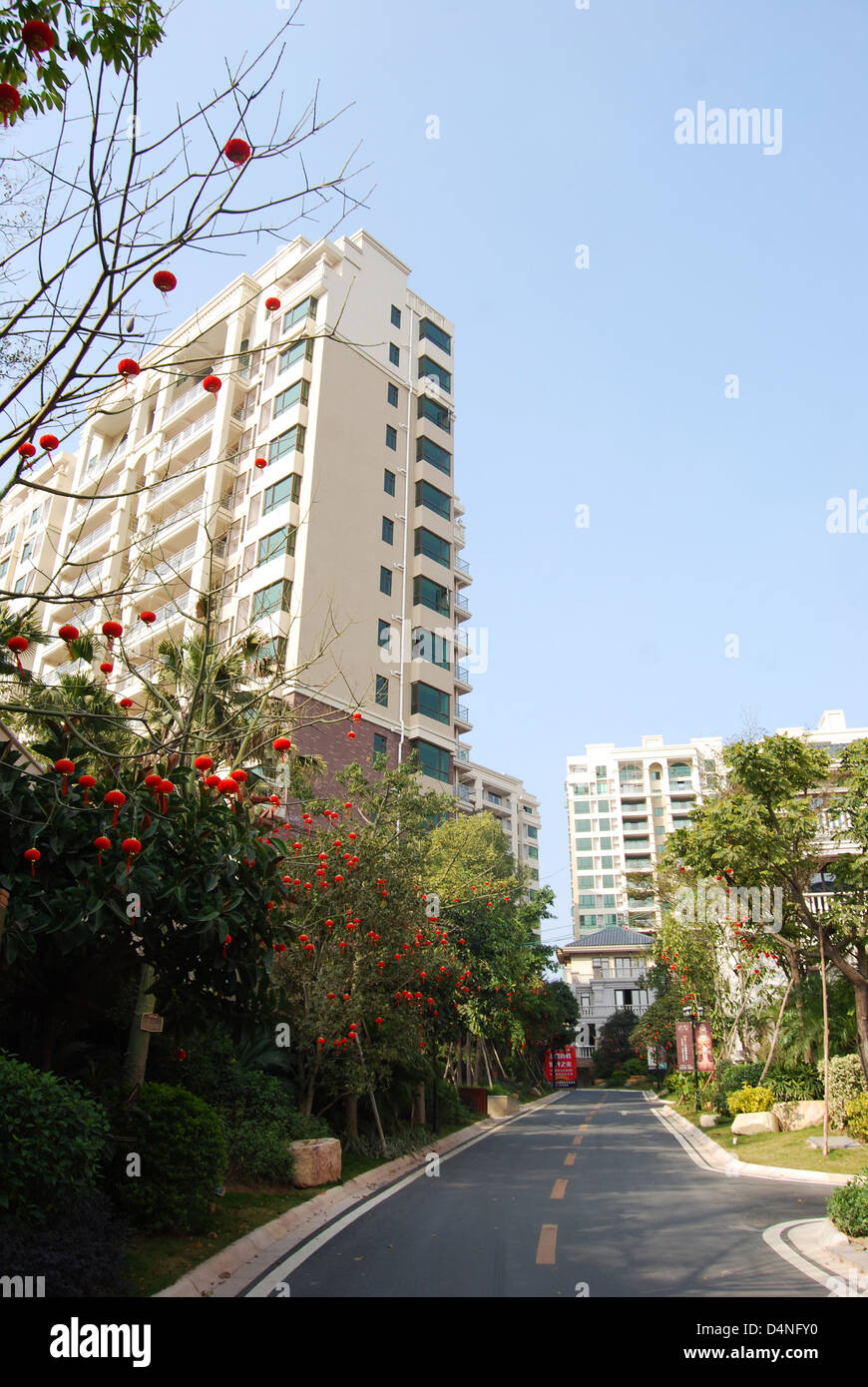 Chinese residential area hi-res stock photography and images - Alamy