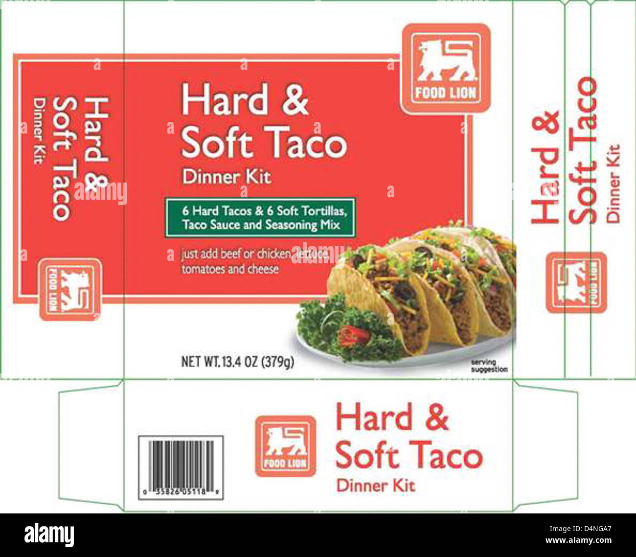 Food Lion, Hannaford, Kroger, and Winn-Dixie recalled taco dinner kits ...