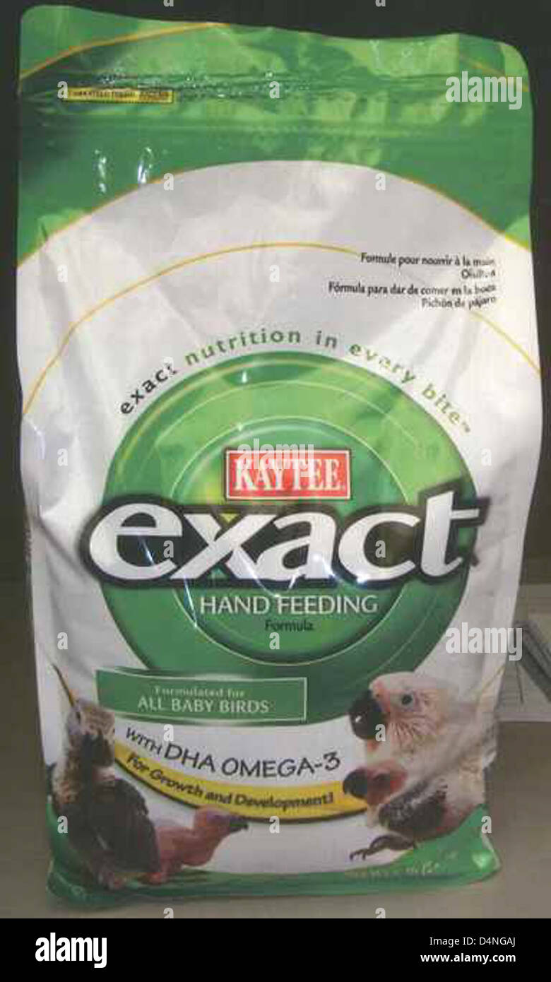 Kaytee Pet Health has recalled its Baby Macaw hand-feeding formula due ...