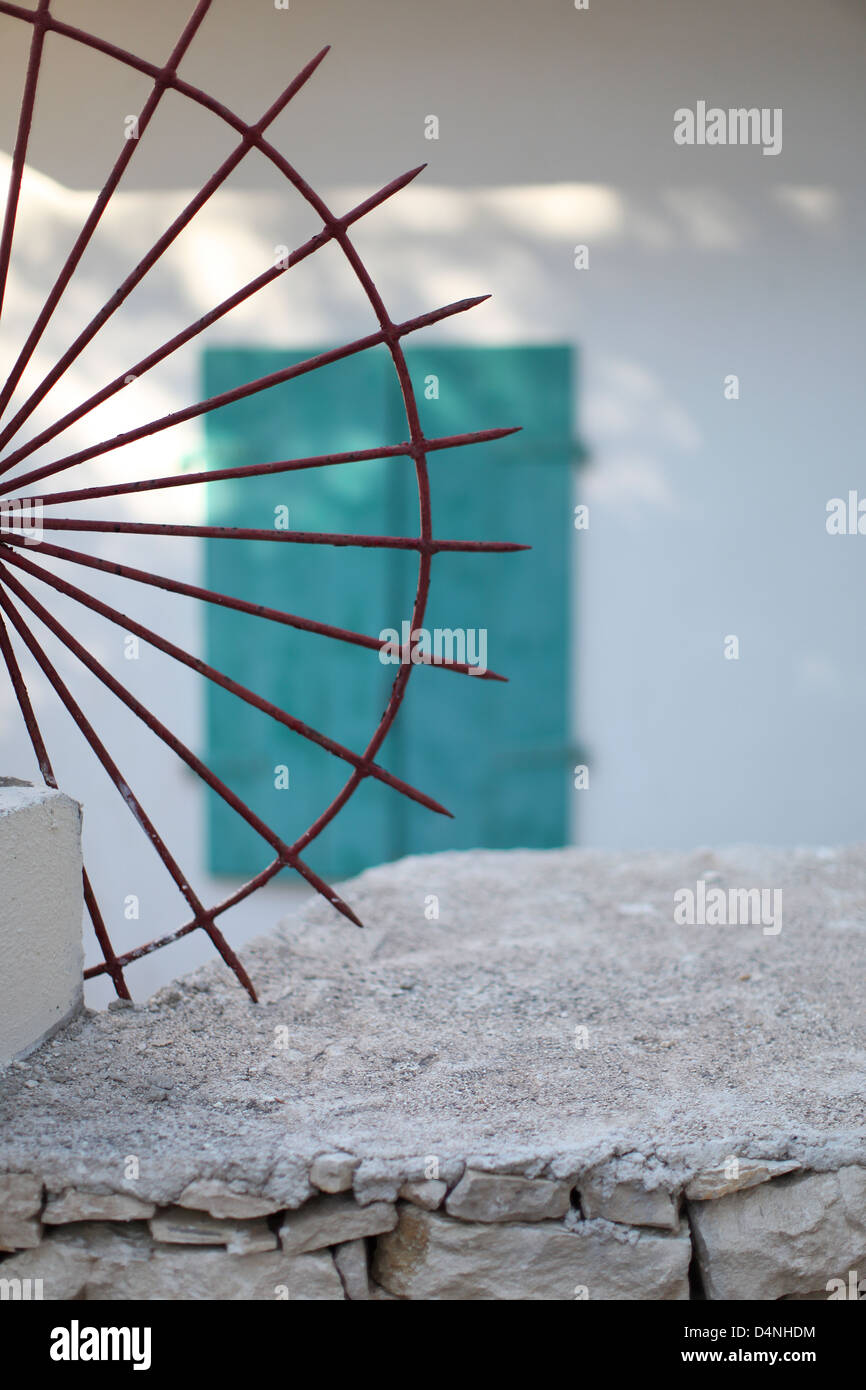 Turqoise shutter hi-res stock photography and images - Alamy