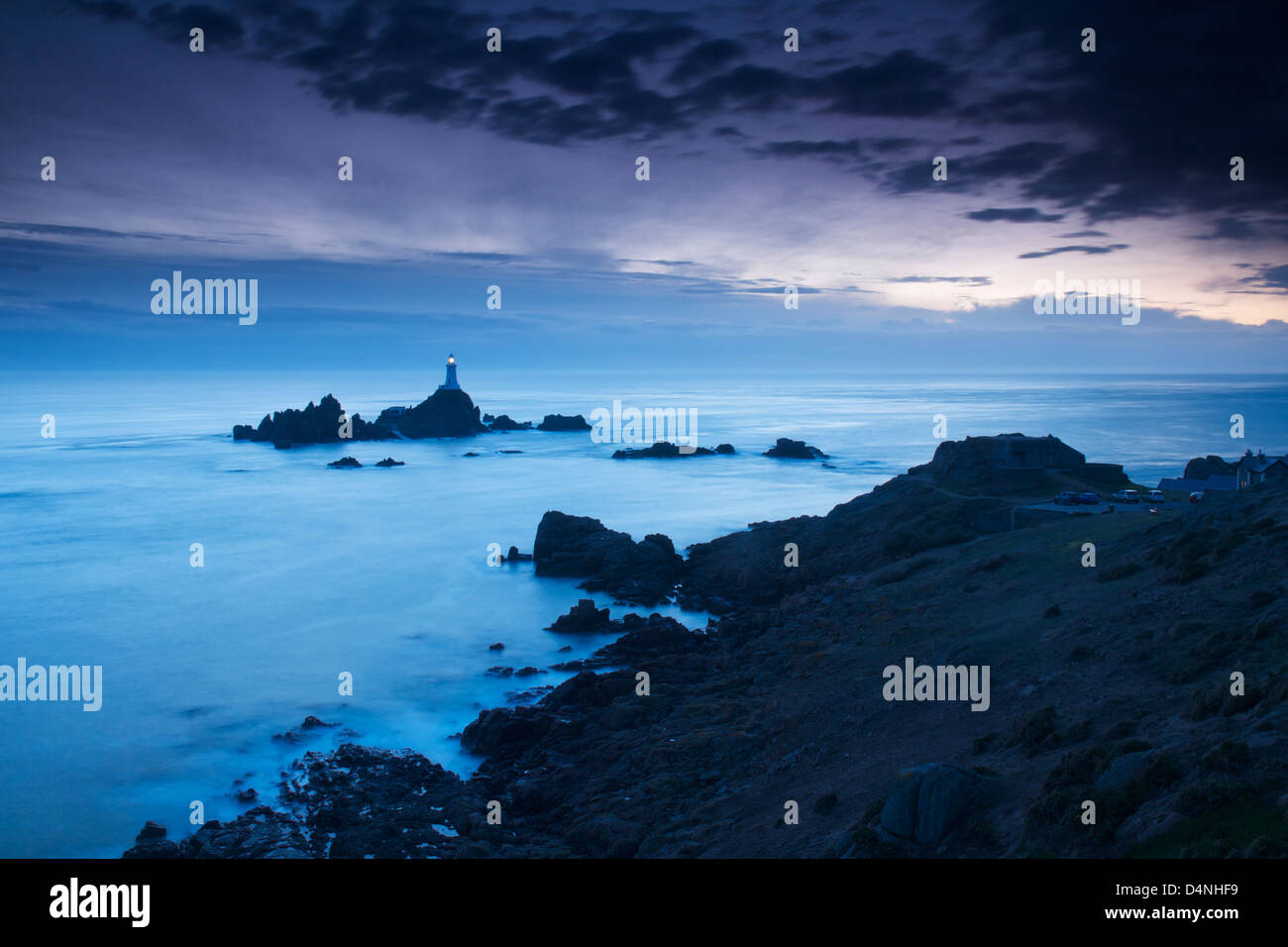 Jersey channel islands at night hi-res stock photography and images - Alamy
