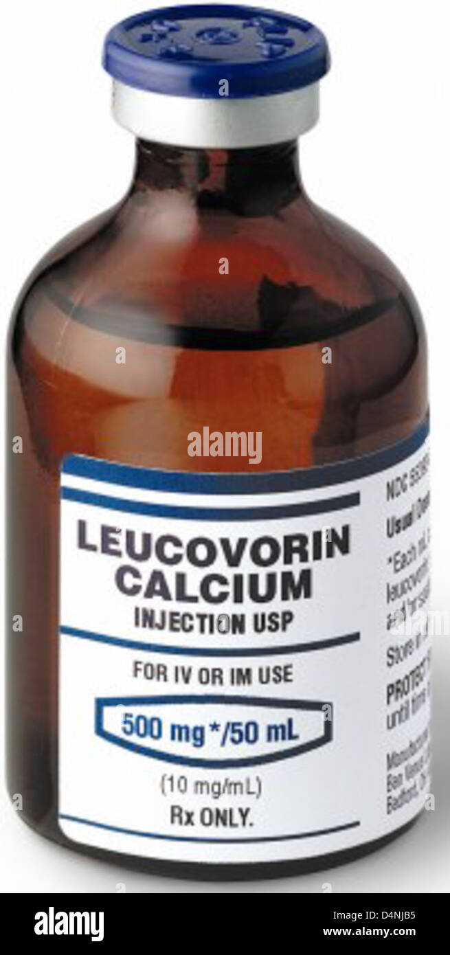RECALLED – Leucovorin Calcium Injection Stock Photo - Alamy