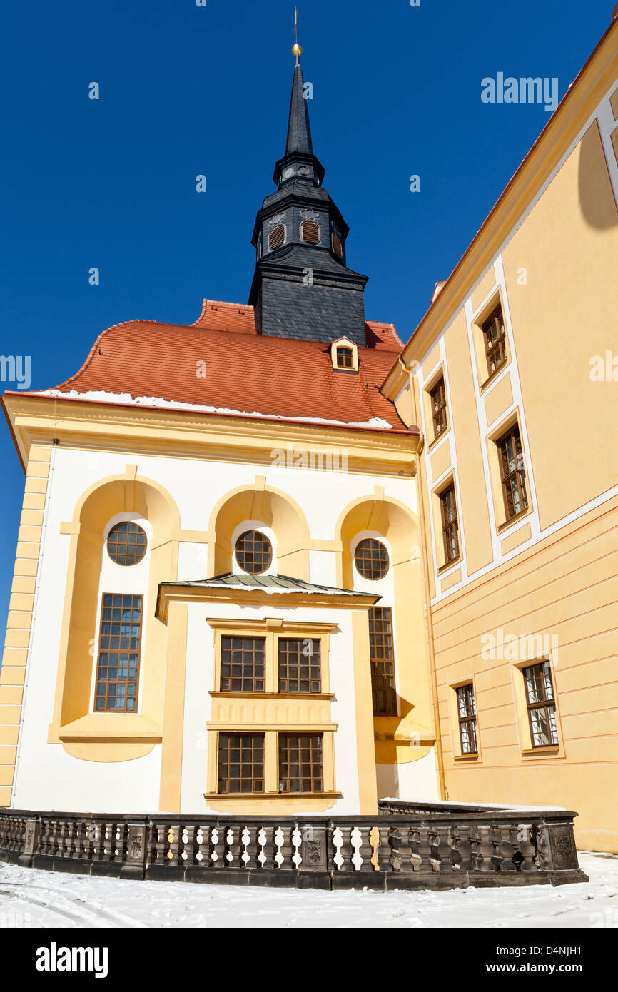 Moritzburg castle in winter - Saxonia, Germany, Europe Stock Photo - Alamy