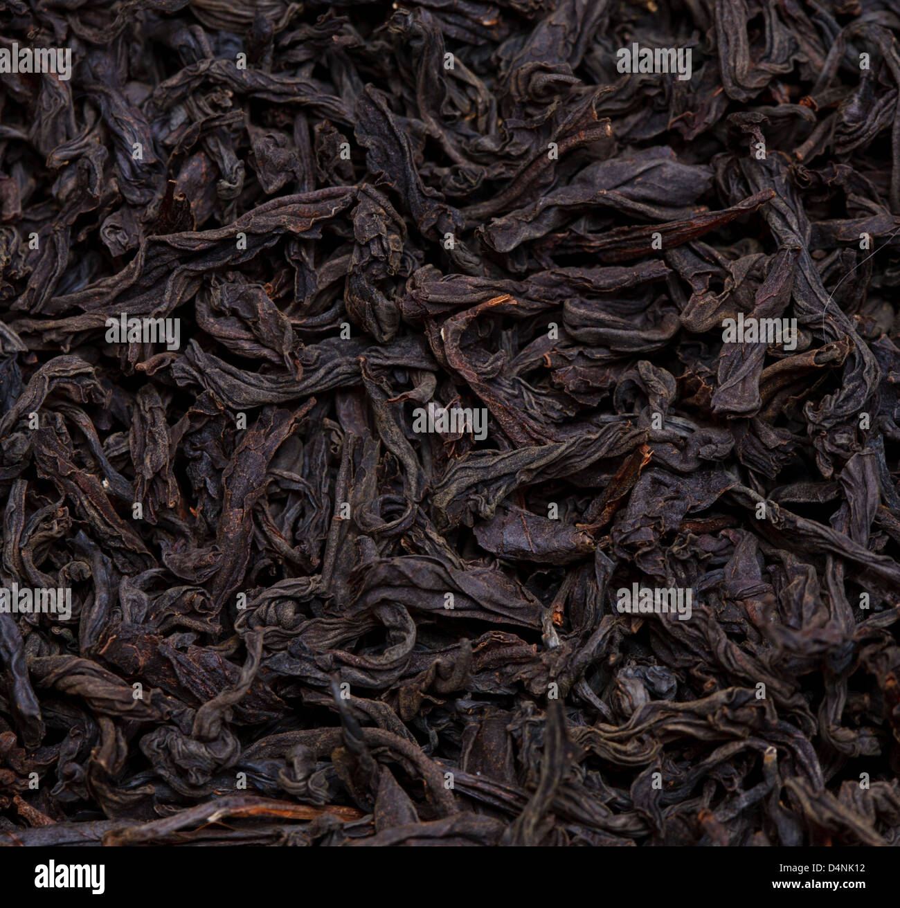Loose dried tea leaves, marco Stock Photo - Alamy