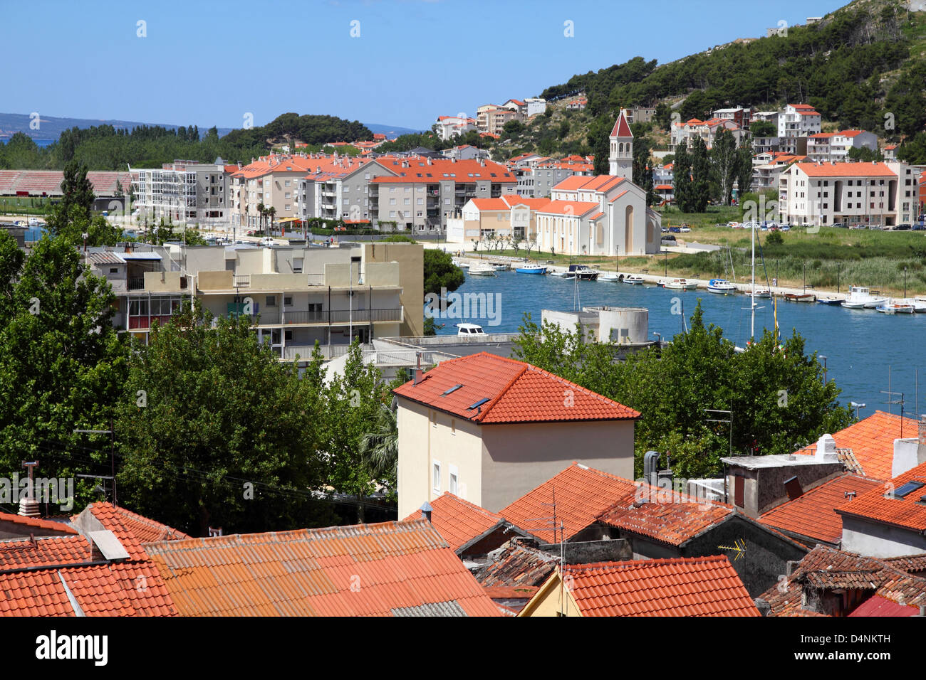 Old town of omis hi-res stock photography and images - Alamy