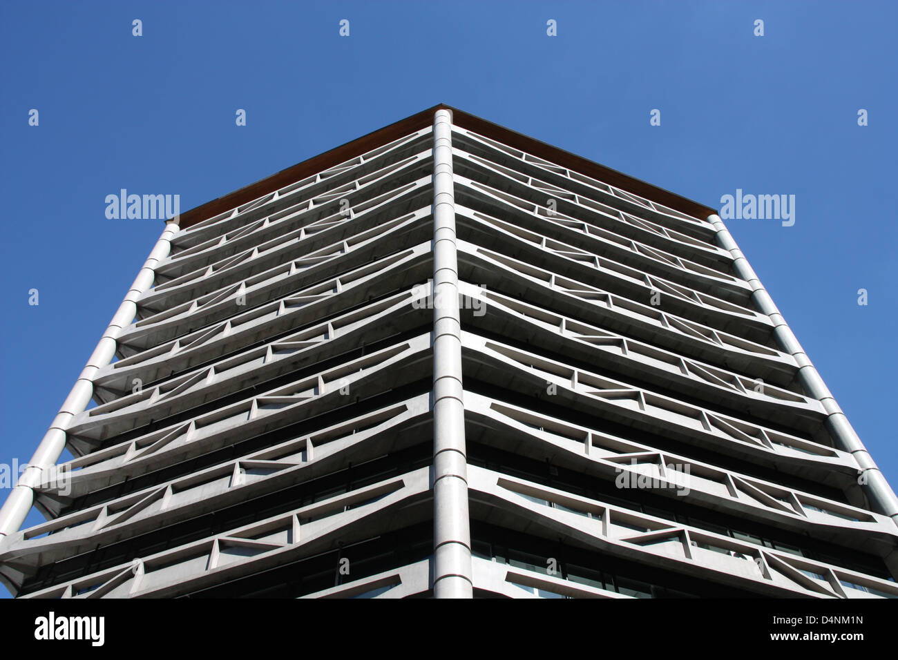Skyscraper in Christchurch, Canterbury, New Zealand Stock Photo - Alamy