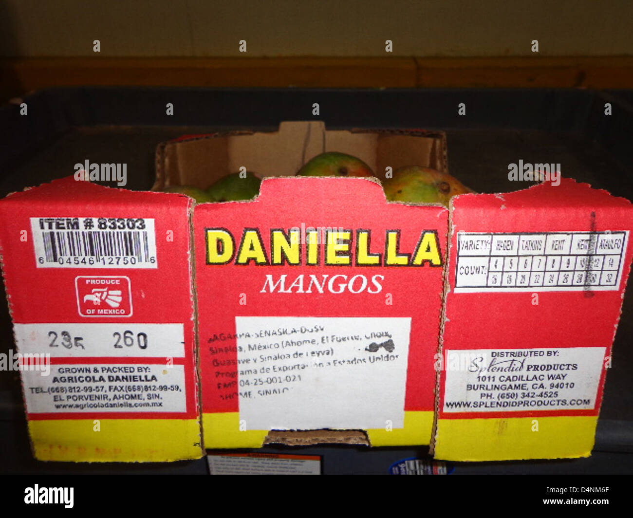 RECALLED - Mangoes Stock Photo - Alamy