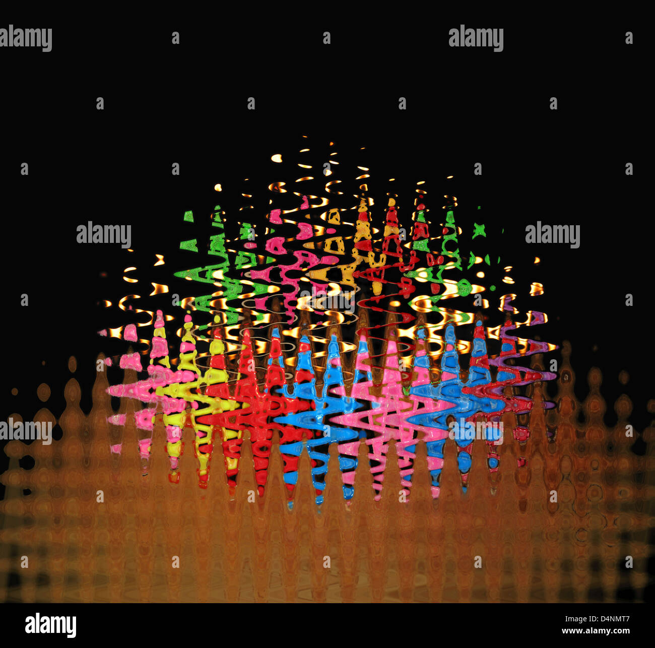 Colorful Background on Black Stock Photo - Alamy