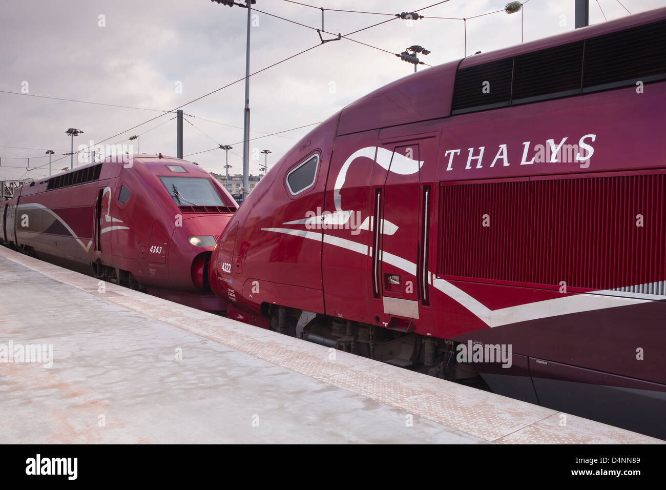 Thalys train france hi-res stock photography and images - Alamy