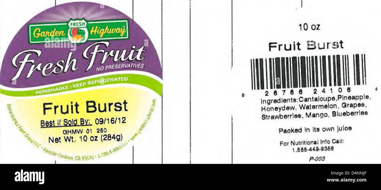 RECALLED – Mango products Stock Photo - Alamy