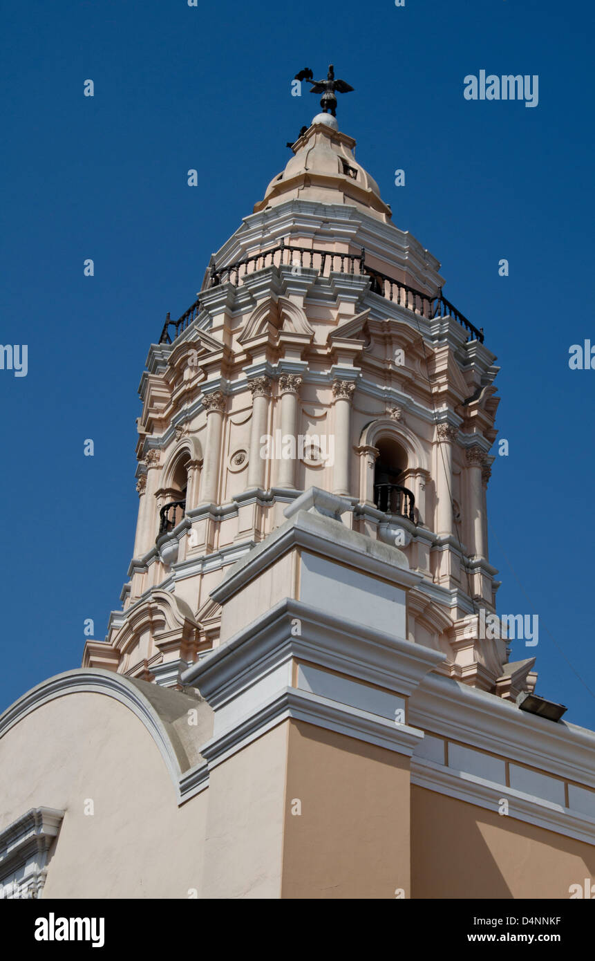 Peru. Lima city. Church and Convent of Santo Domingo Stock Photo - Alamy