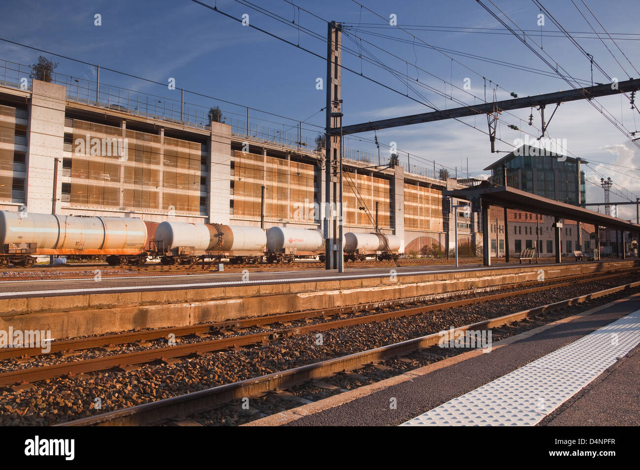 The railway station at Poitiers in France Stock Photo - Alamy