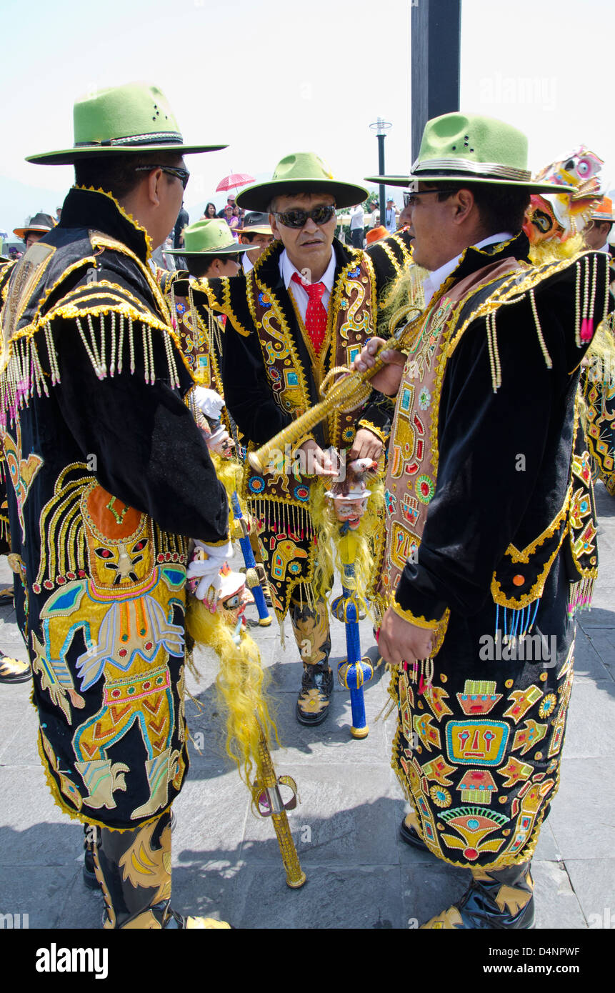Candelaria folk parade in Lima downtown. Peru Stock Photo - Alamy