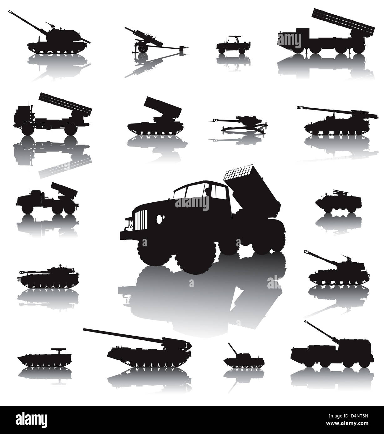 Armored artillery Cut Out Stock Images & Pictures - Alamy