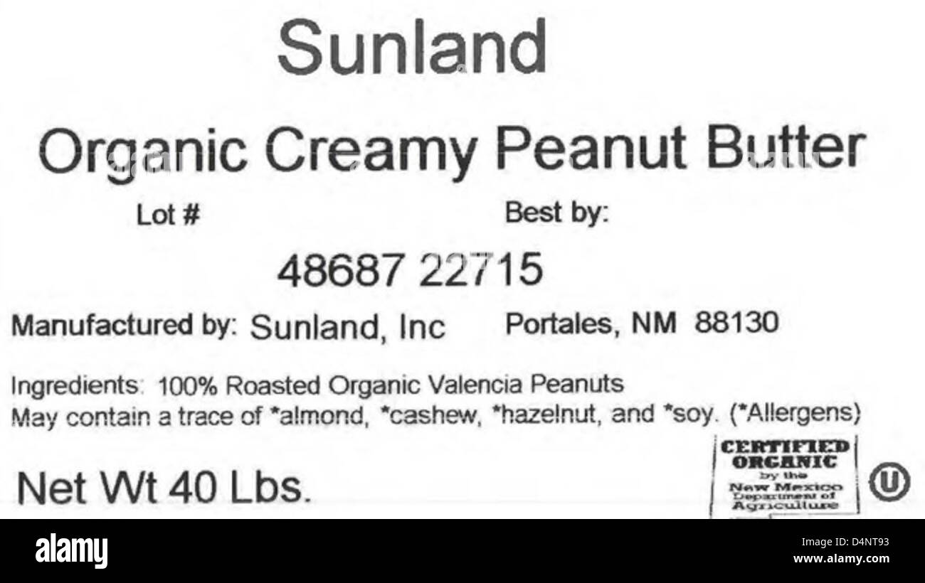 Archer Farms, Sunland Inc., and Trader Joe's have recalled Cashew ...