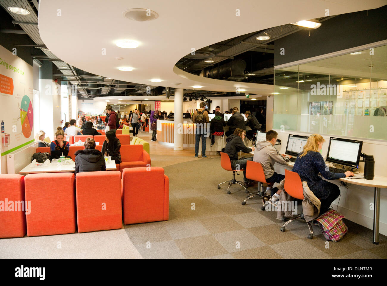 Birmingham University students working in the Student Development ...