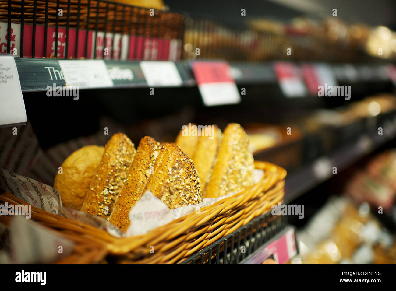 Bakery inside supermarket hi-res stock photography and images - Alamy