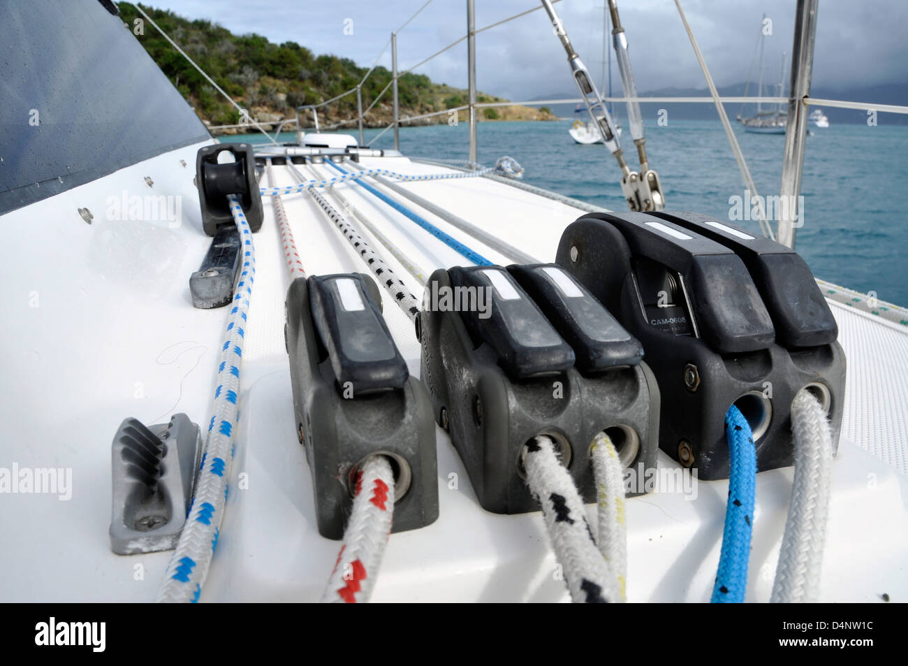 Rigging on a boat hi-res stock photography and images - Alamy