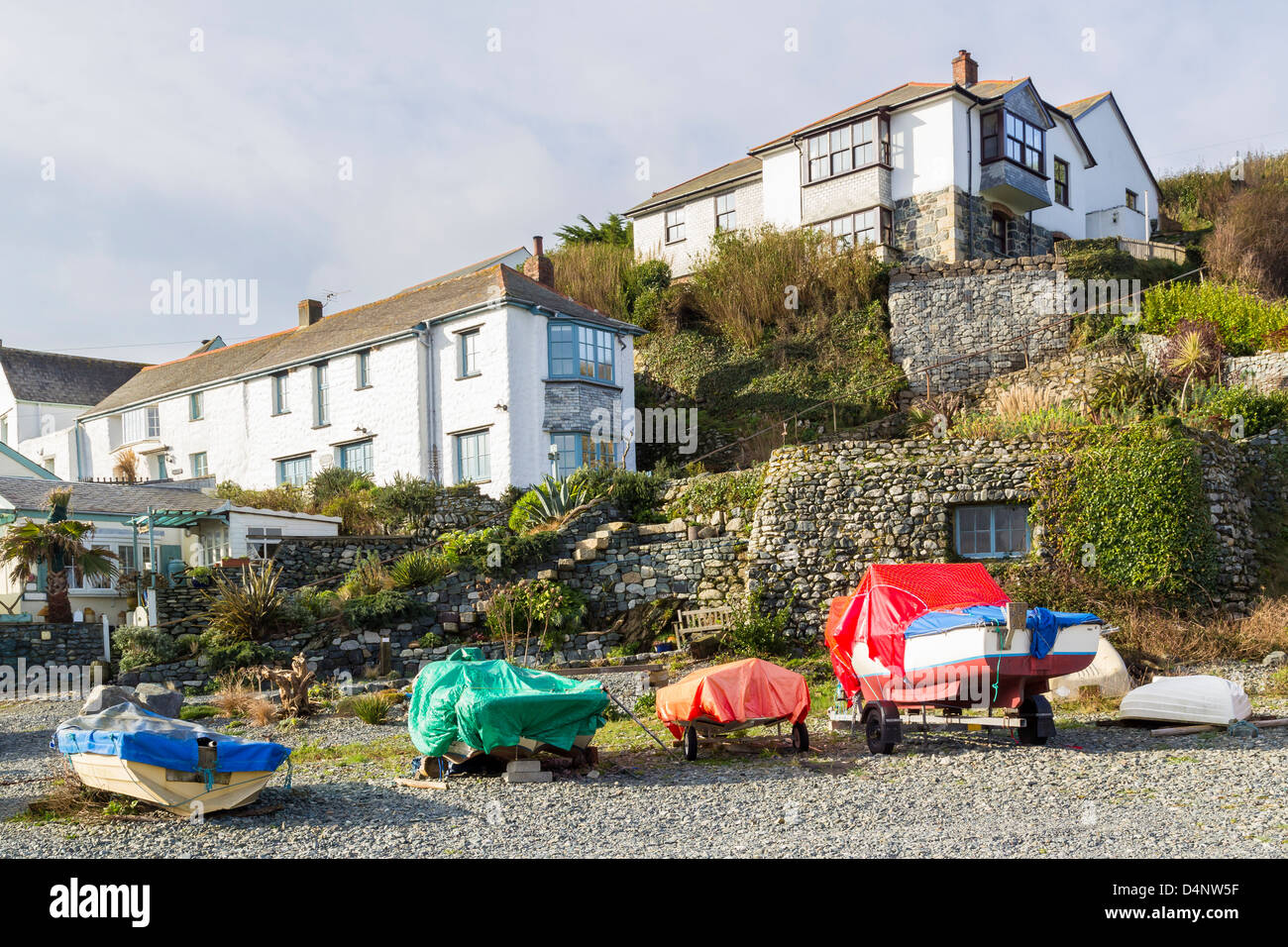 Porthallow cornwall hi-res stock photography and images - Alamy